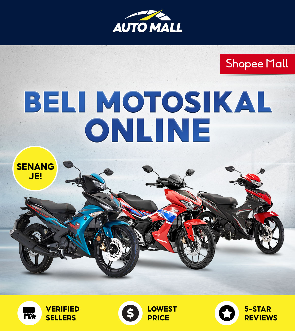 Beli Motosikal Online | Auto Mall