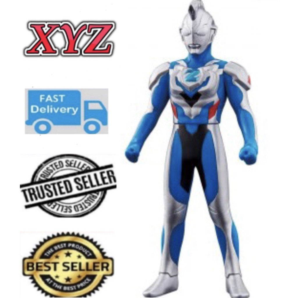 Ultraman Z (Zett) Toy Figure Original Bandai (100% Ready Stock Fast ...