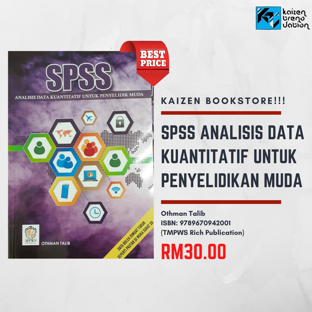 SPSS Analisis Data Kuantitatif Untuk Penyelidik Muda | Shopee Malaysia