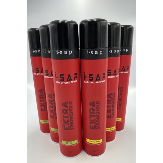 ISAP PROFESSIONAL HAIR STYLING SPRAY APPLE 420ml | Shopee Malaysia