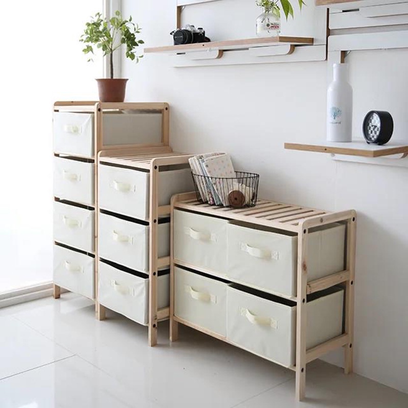 Muji Style Simplistic Storage Cabinet Bedroom Clothes Organizer Drawer ...