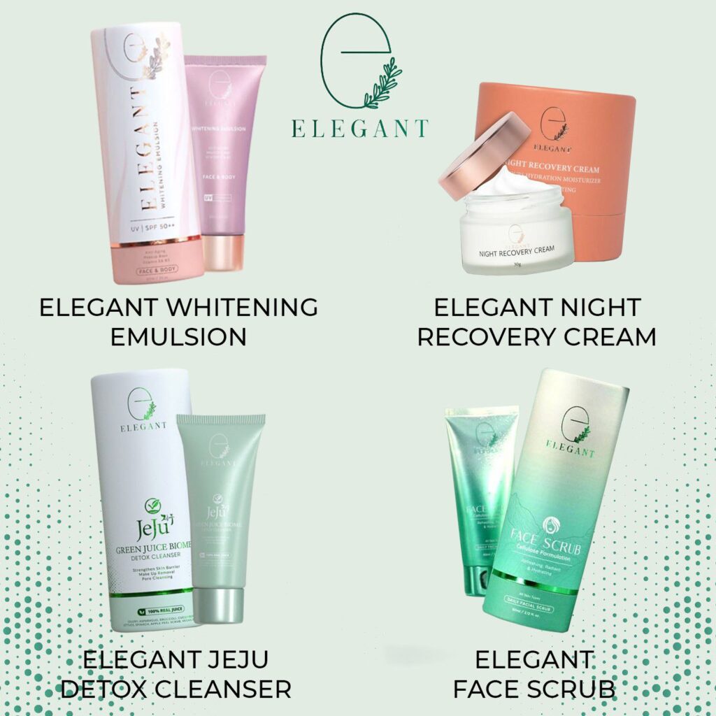 ELEGANT NIGHT RECOVERY CREAM ENRC / WHITENING EMULSION EWE / JEJU ...