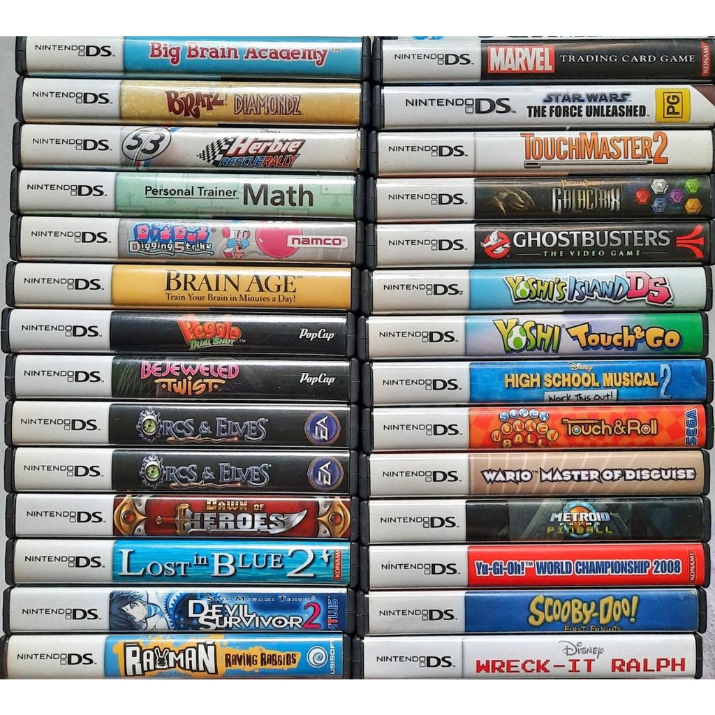 (Used) Nintendo DS Games Lot 1 Original | Shopee Malaysia