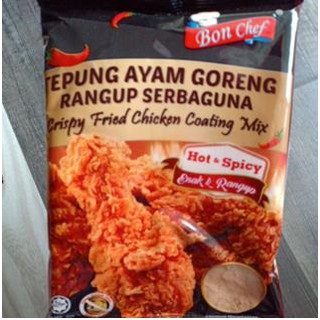 Bon Chef Tepung Ayam Goreng 200g / Spicy Mexican BBQ 150G / Tepung ...