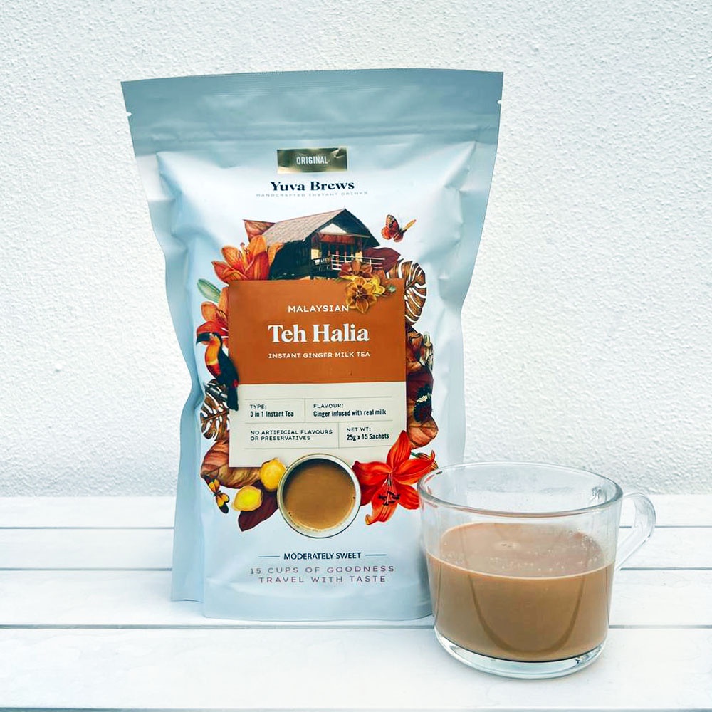 TEH HALIA (Ginger Milk Tea) - 15 Sachets - ORIGINAL | Shopee Malaysia