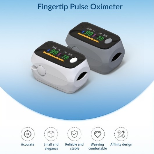 (Ready Stock in Malaysia) LED Pulse Oximeter Pulse Blood Oxygen Monitor ...