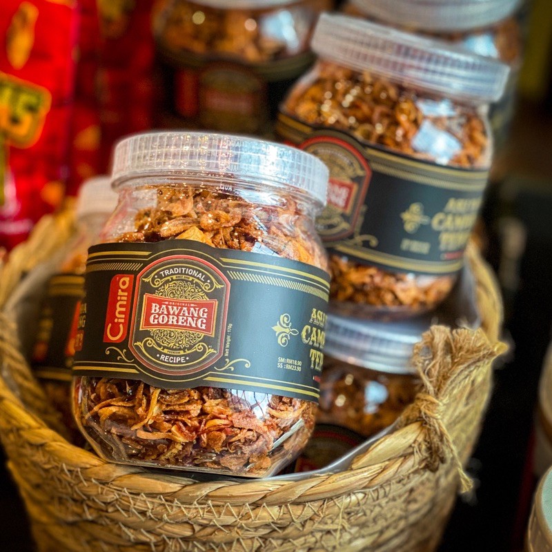 BAWANG GORENG CIMIRA | ASLI TANPA CAMPURAN TEPUNG | Shopee Malaysia