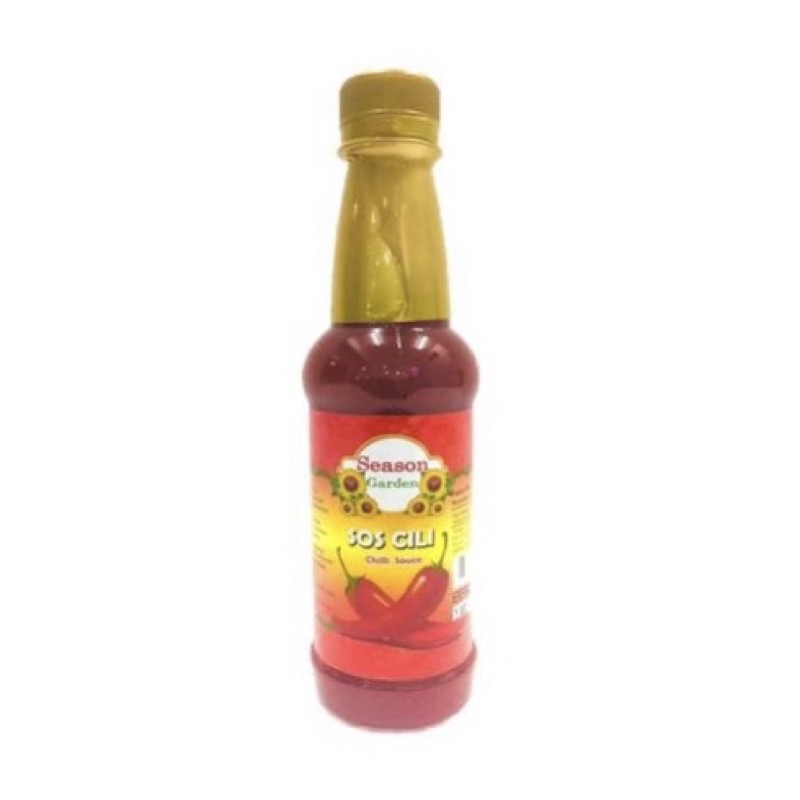 Season Garden Chilli sauce sos cili pedas Hot 340g | Shopee Malaysia