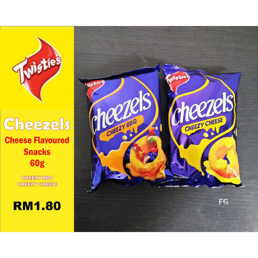 Cheezels Cheese Flavoured Snacks 60g | Shopee Malaysia