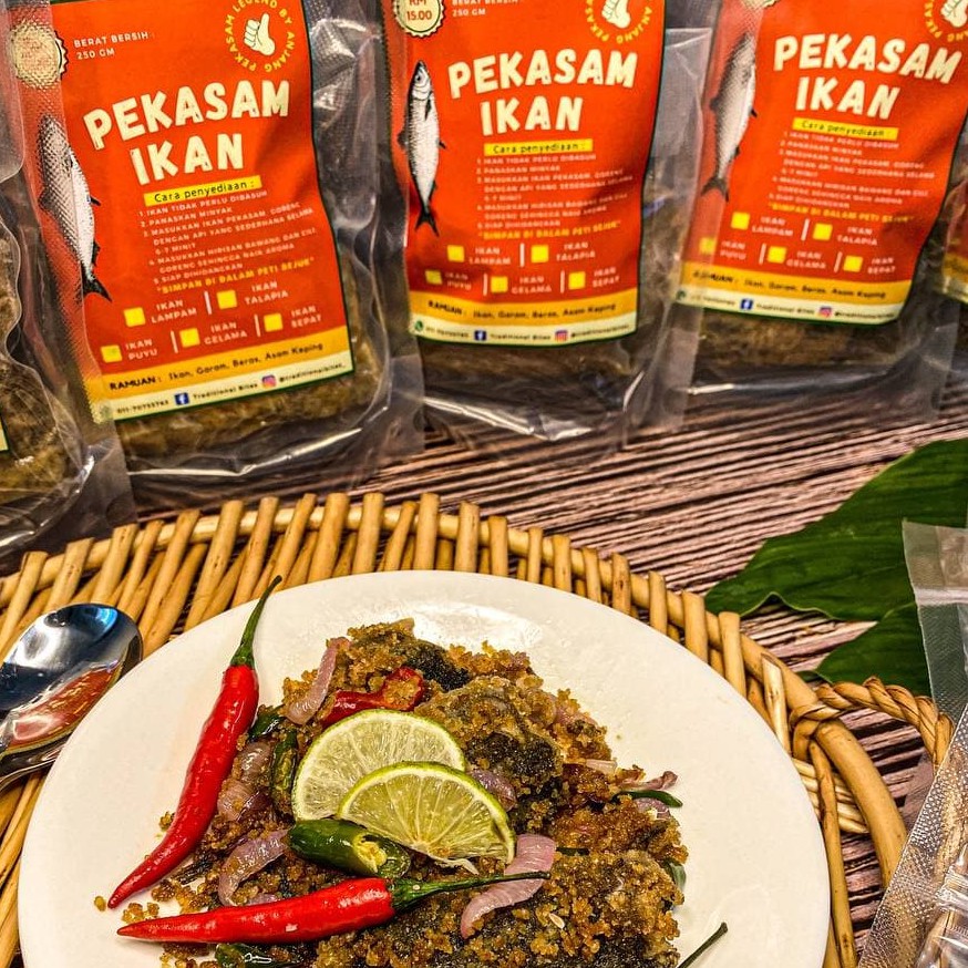PEKASAM IKAN LEGEND BY ANJANG TERLAJAK SEDAP BAK HANG !! 250gram ...