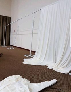 Jetset Besi Lurus Backdrop Pelamin Jackset Jetset Bulat T Wedding Stage ...