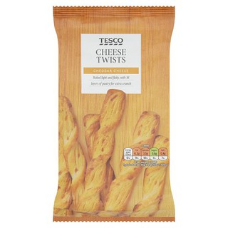 Tesco Flaky Pastry Twists with Cheddar Cheese Twists 125g | Shopee Malaysia