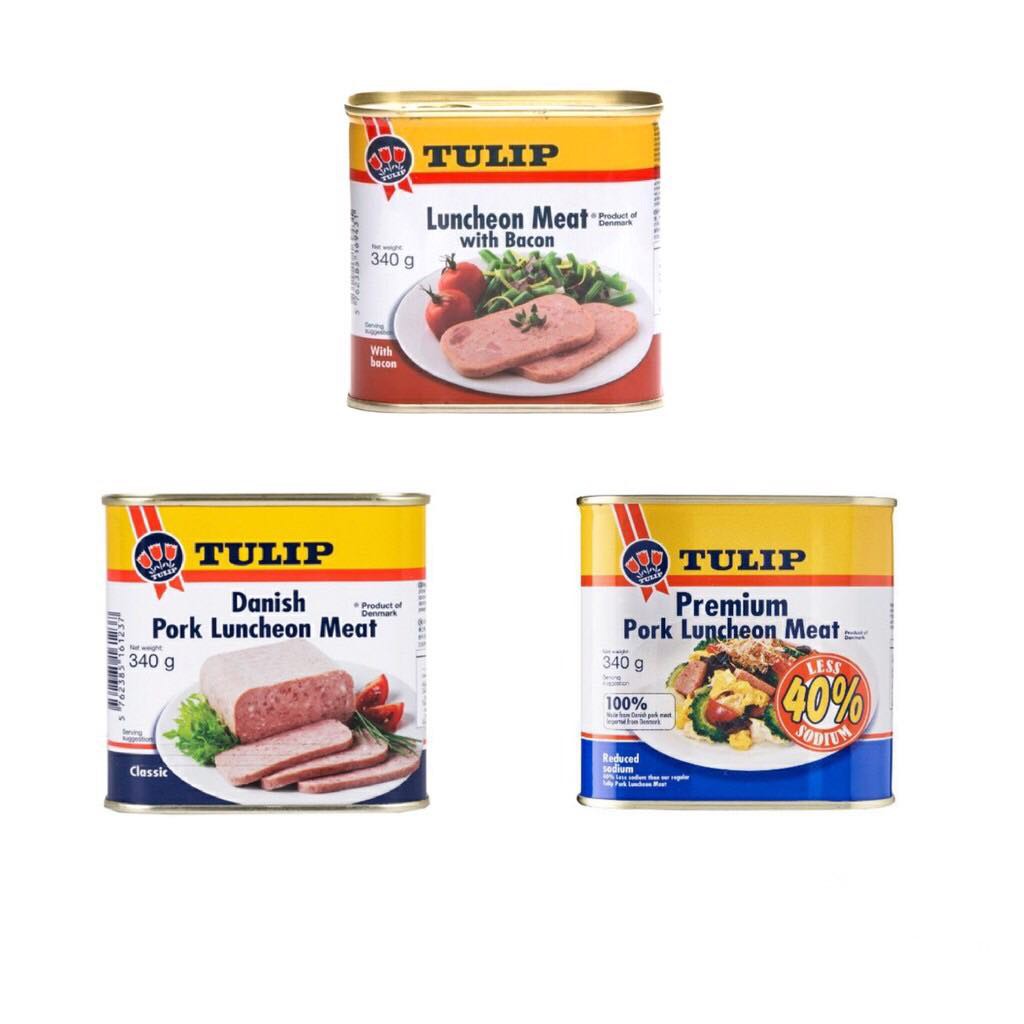 TULIP Danish Pork Luncheon Meat 丹麦午餐肉 340g | Shopee Malaysia