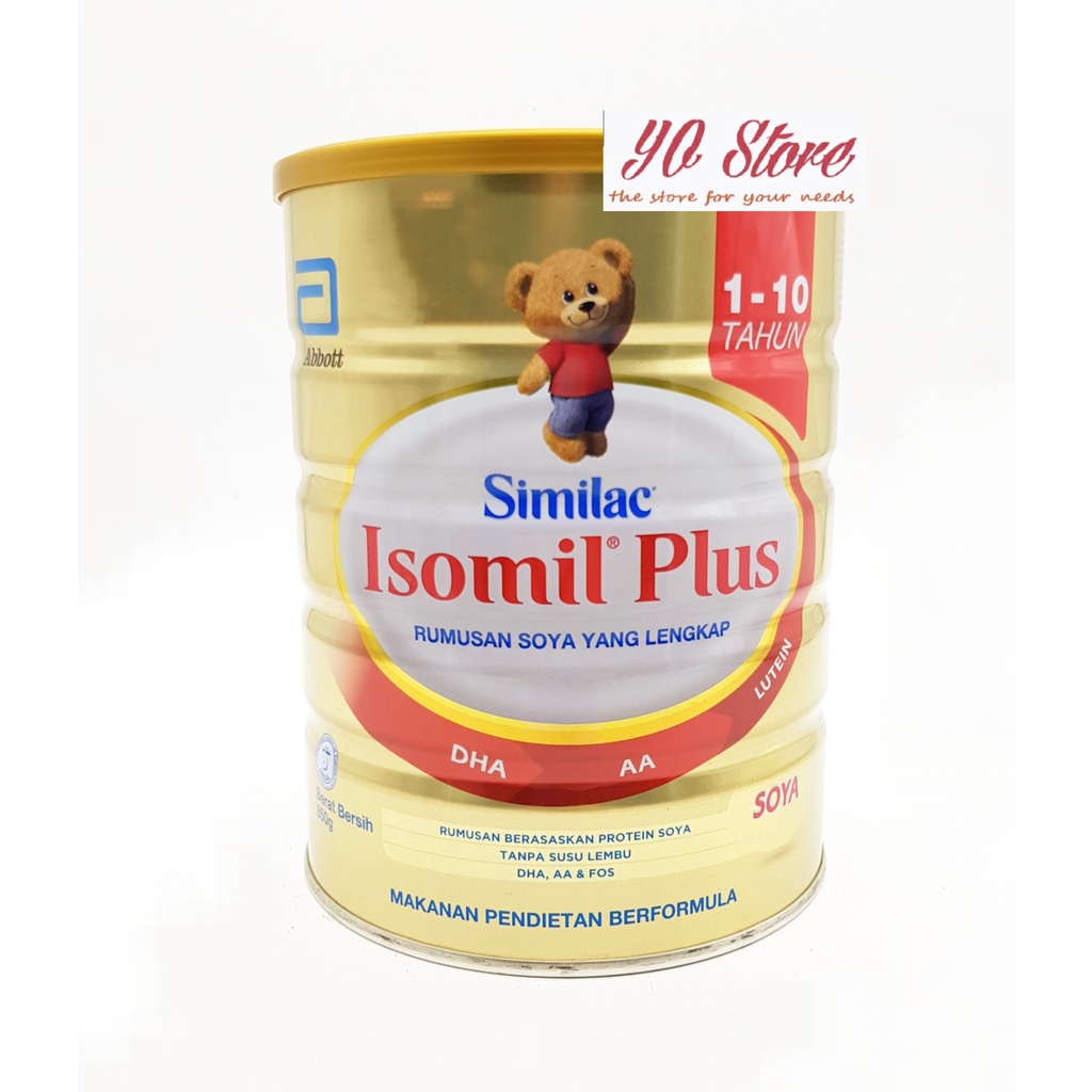 Abbott Similac Isomil Plus 850gm ( 1-10 years old ) | Shopee Malaysia