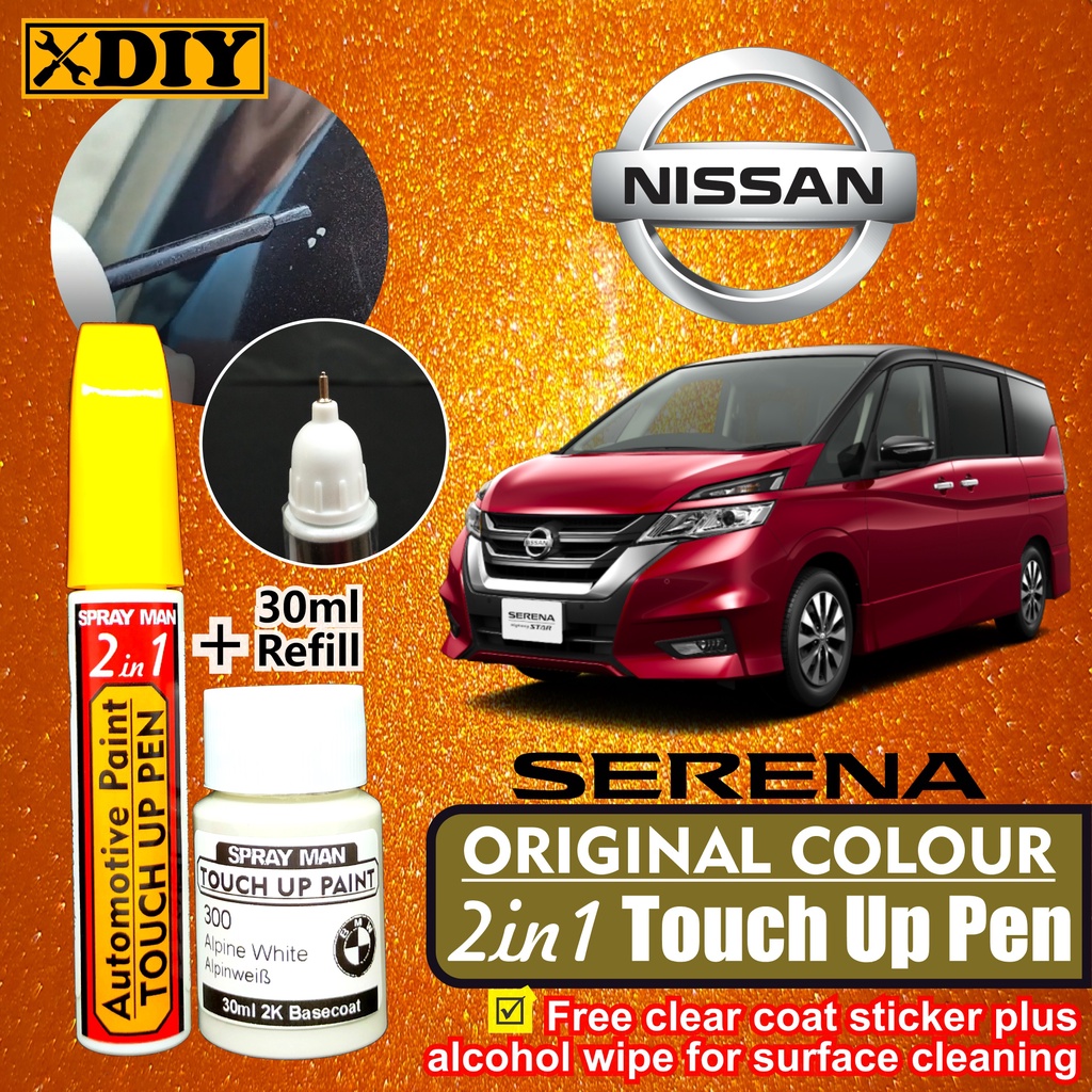 Nissan Serena 2in1 Touch Up Pen Original Colour Automotive Paint ...