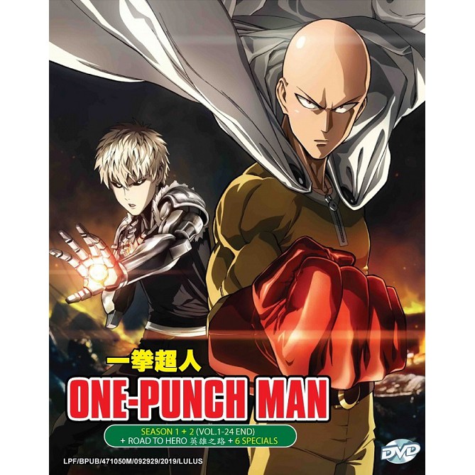 One Punch Man Season 1+2 Complete Anime DVD 一拳超人 | Shopee Malaysia