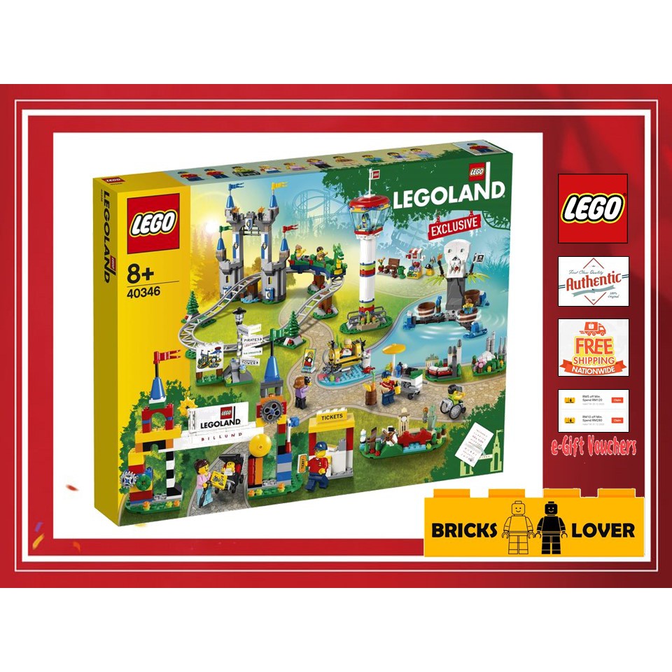 40346 Lego Exclusive Legoland {Bricks_Lover} - Legoland Park (100% ...