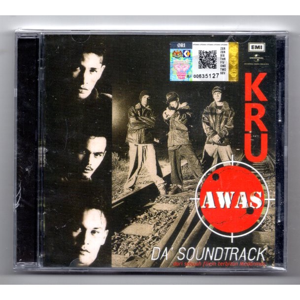 KRU - AWAS DA' SOUNDTRACK (Malay CD ORIGINAL) | Shopee Malaysia