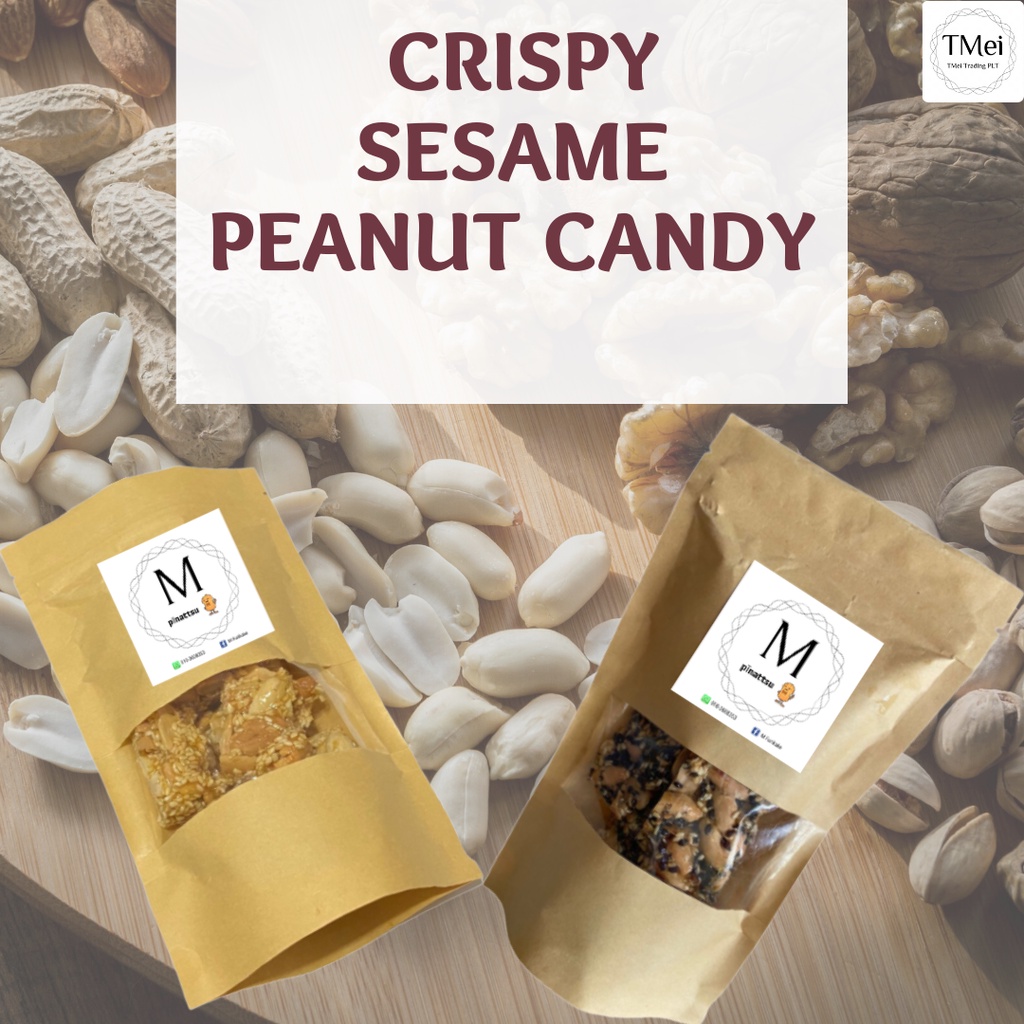 Crispy Sesame Peanut Candy (120g) 芝麻花生糖 | Shopee Malaysia