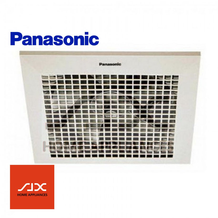 Panasonic 10'' Ceiling Mount Ventilation Fan FV-25TGU (FV-25TGU3-WT ...