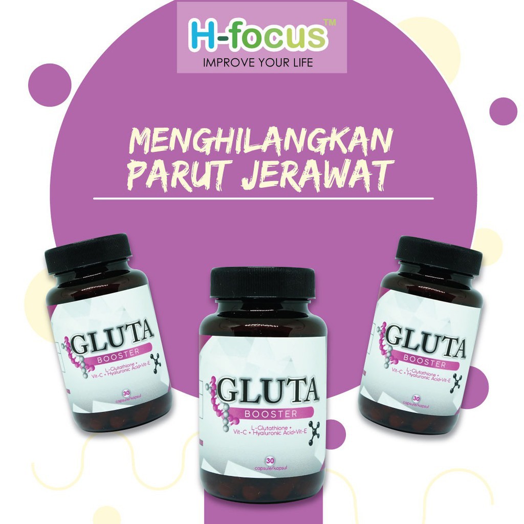 GLUTA BOOSTER 30 CAPSULES!! | Shopee Malaysia