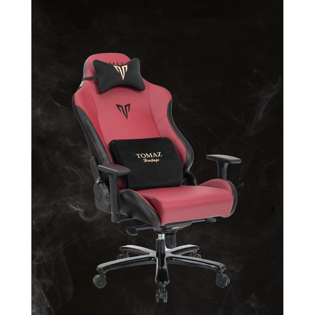 !!READY STOCK!! Tomaz Vex Gaming Chair (Burgundy) - SIZE BESAR | Shopee ...