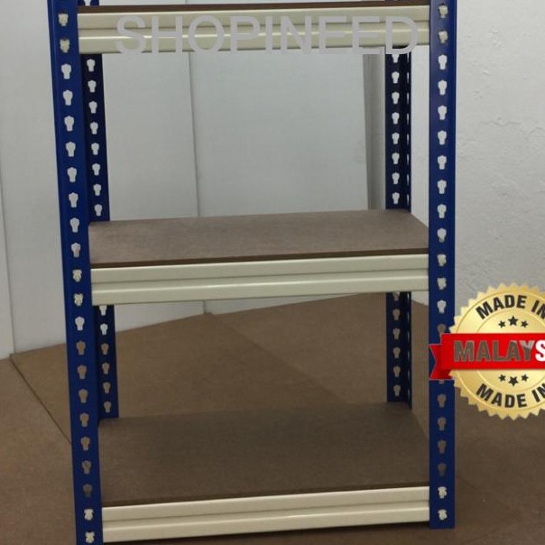 Boltless Rack 1200Hx900Lx450D / 4' H x 3' L x 18" D /Storage Rack/Rak ...