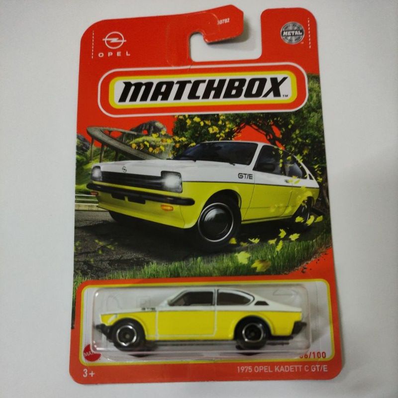 Matchbox 1975 Opel Kadett C GT/E Retro Classic MBX Mainline Series ...