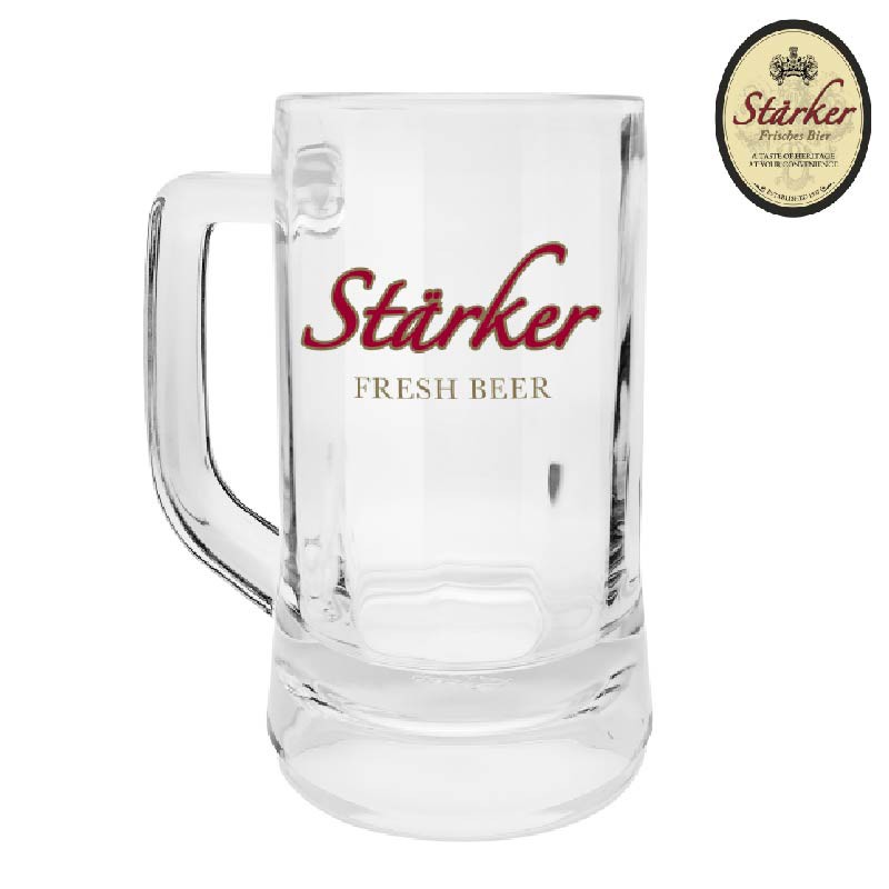 Starker 250ml Munich Glass Beer Mug (1/2 pint) | Shopee Malaysia