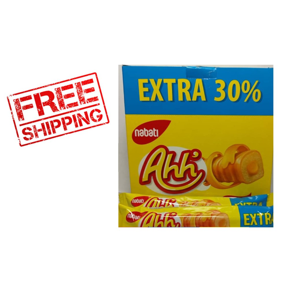 Nabati Richeese Ahh Triple Cheese 40s #Nabati - favourite - sedap ...