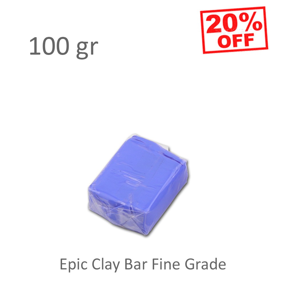 Epic clay bar fine grade 100 grams | BeeCost
