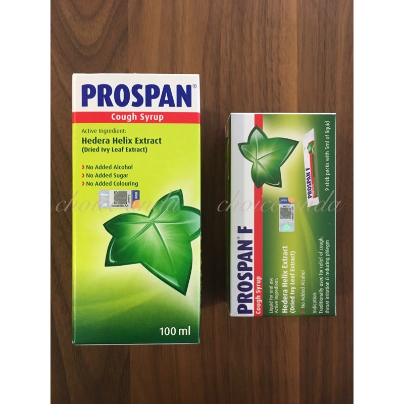 (( Expiry Date 09/22 & 10/21 )) Prospan Cough Syrup (100ml) & Prospan F ...