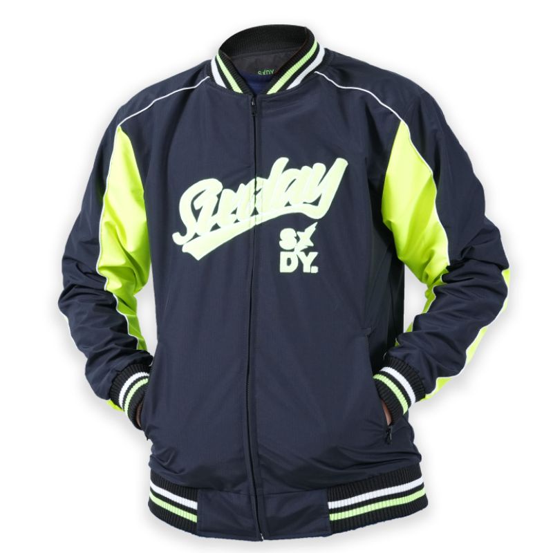 PRIA Varsity Jacket Men's Parachute Bomber BaseBall Jacket | Shopee ...