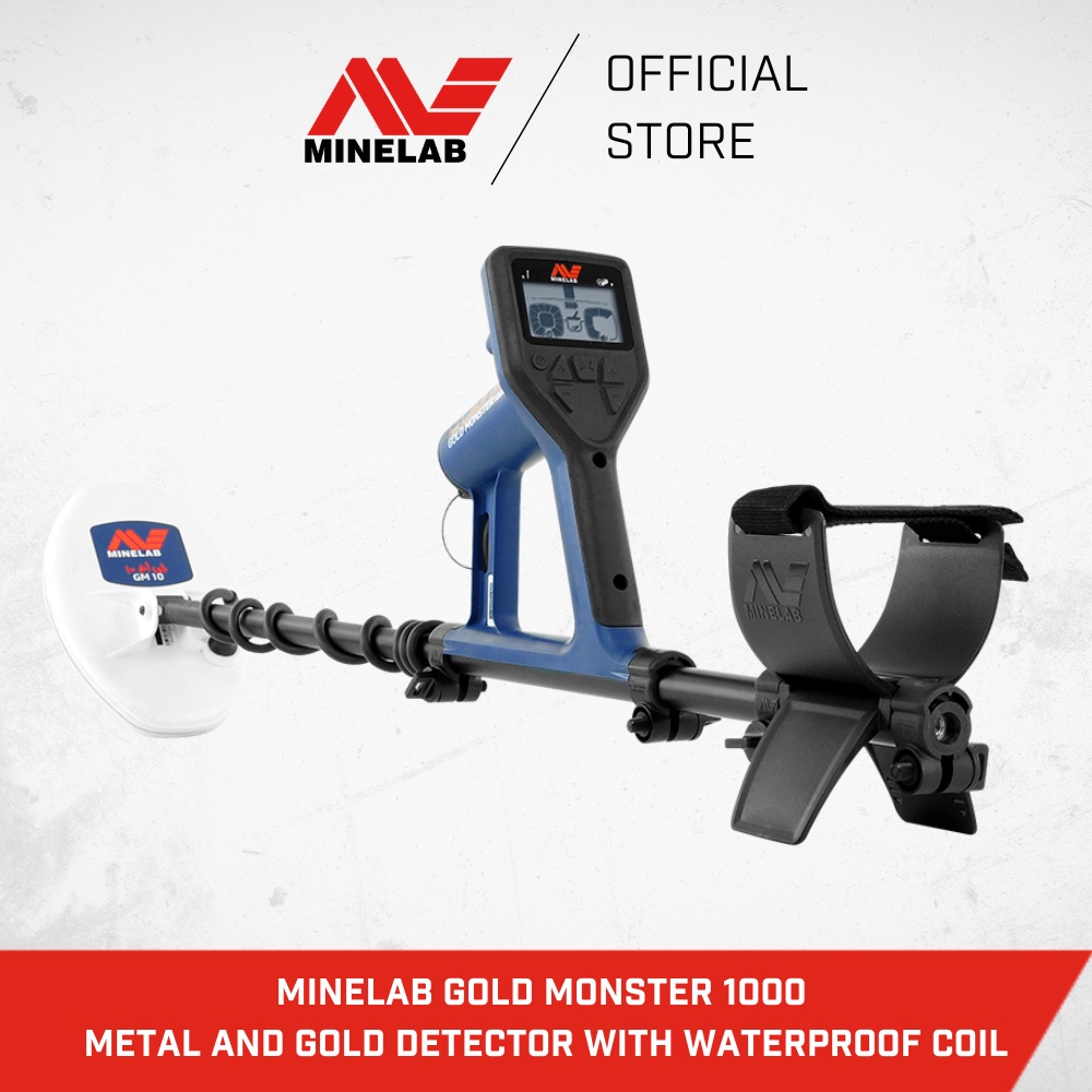 Minelab Gold Monster 1000 Metal and Gold Detector with Waterproof Coil ...