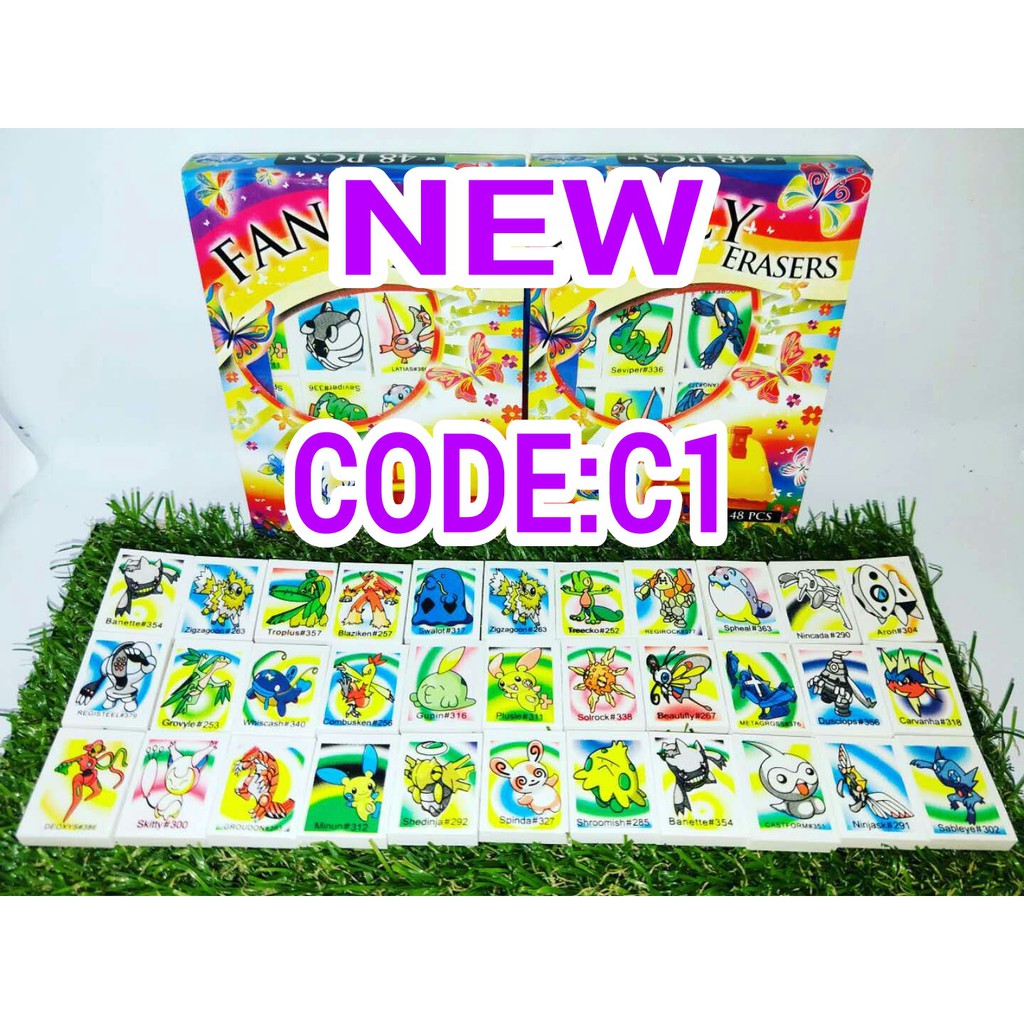Pokemon Go eraser (NEW) | Shopee Malaysia