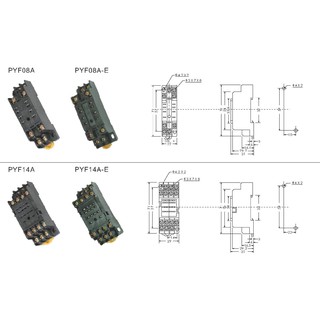 PYF08A MY2 BASE / PYF14A MY4 BASE (relay base) | Shopee Malaysia