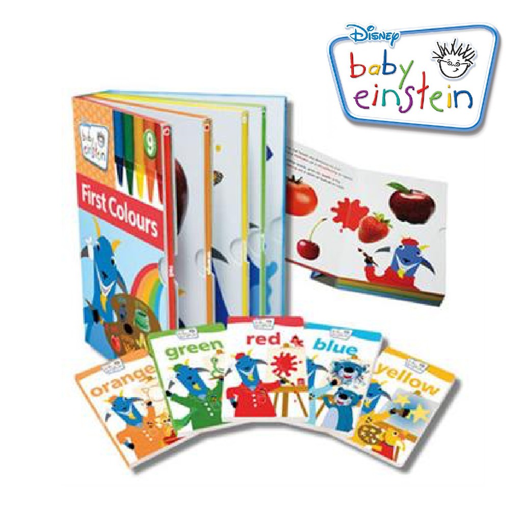 Baby Einstein: First Colours Sleeve Book Set | Shopee Malaysia