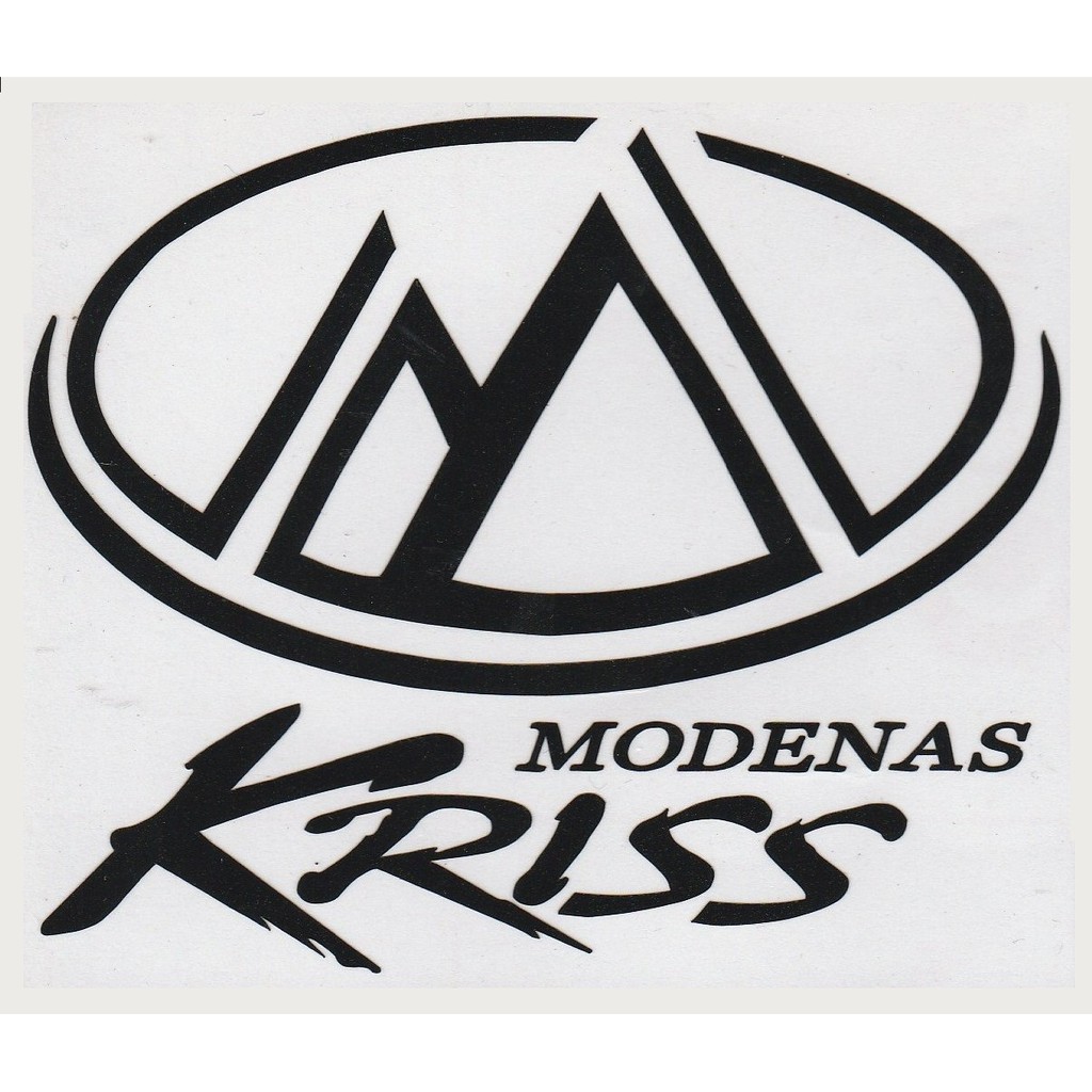 Sticker Cutting MODENAS LOGO / Kriss | Shopee Malaysia