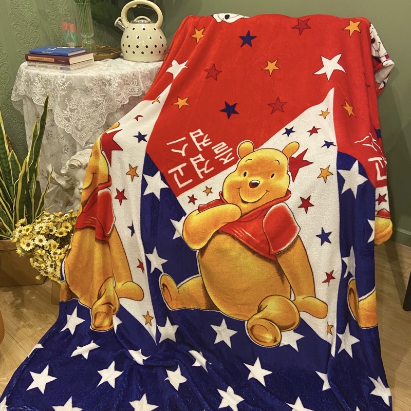 Ready Stock 130 X 195cm Size Single Cartoon Blanket Selimut Kartun for ...