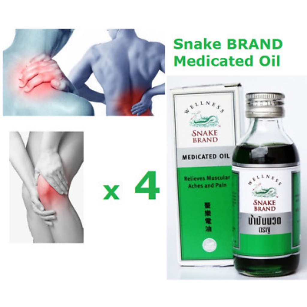 Wellness Snake Brand Sports Oil and medicated oil 60ml | Shopee Malaysia