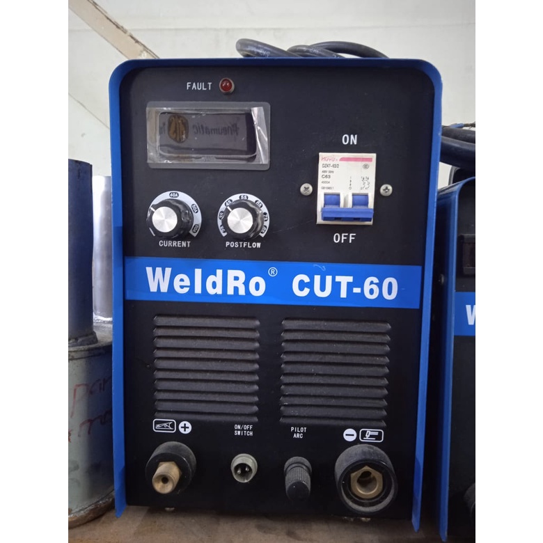 [ WELDRO ] CUT-60 AIR PLASMA INVERTER CUTTING MACHINE C/W P80 TORCH ...