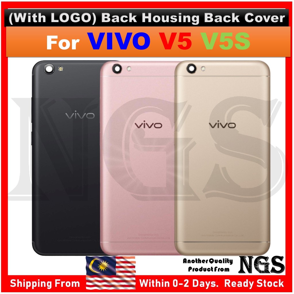 Back Housing Back Cover with On Off Volume Button For VIVO V5 VIVO 1601 ... Back Housing Back Cover with On Off Volume Button For VIVO V5 VIVO 1601 ...