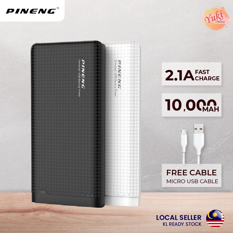 Original Pineng PN-931 PN931 10000 mAh Power Bank FAST CHARGE high ...
