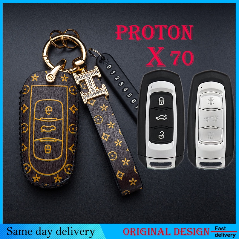 Proton x70 key cover Leather key case | Shopee Malaysia