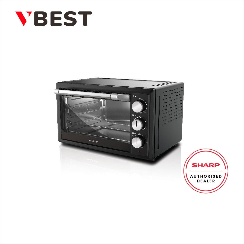 SHARP 30L Electric Oven EO309BK (Convection & Rotisserie Function ...