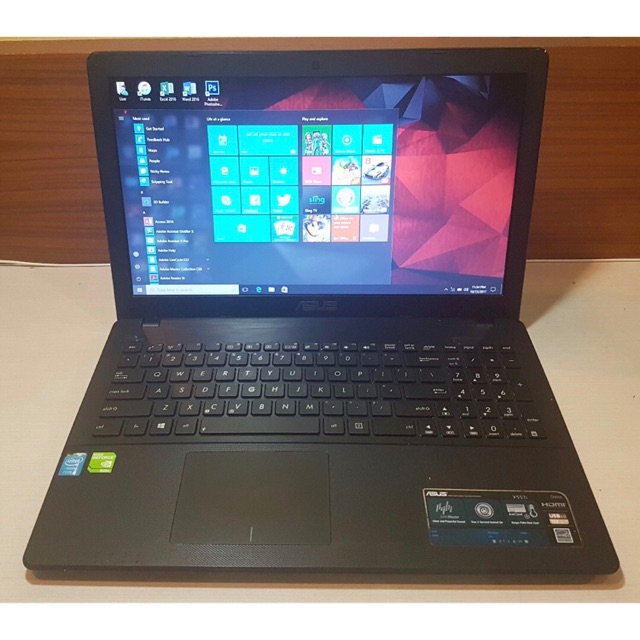 Asus i5 gaming Slim laptop 12GB Ram big screen with nvidia geforce hdmi ...