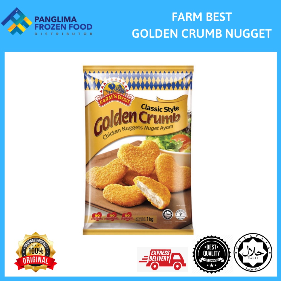 FARM'S BEST GOLDEN CRUMB NUGGET 1KG [KLANG VALLEY ONLY] | Shopee Malaysia