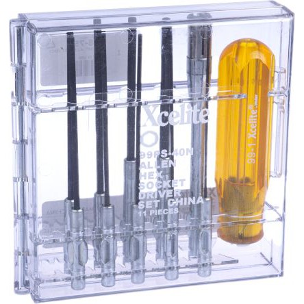 Xcelite 99PS40 11-Piece Allen Hex Socket Screwdriver Set | Shopee Malaysia