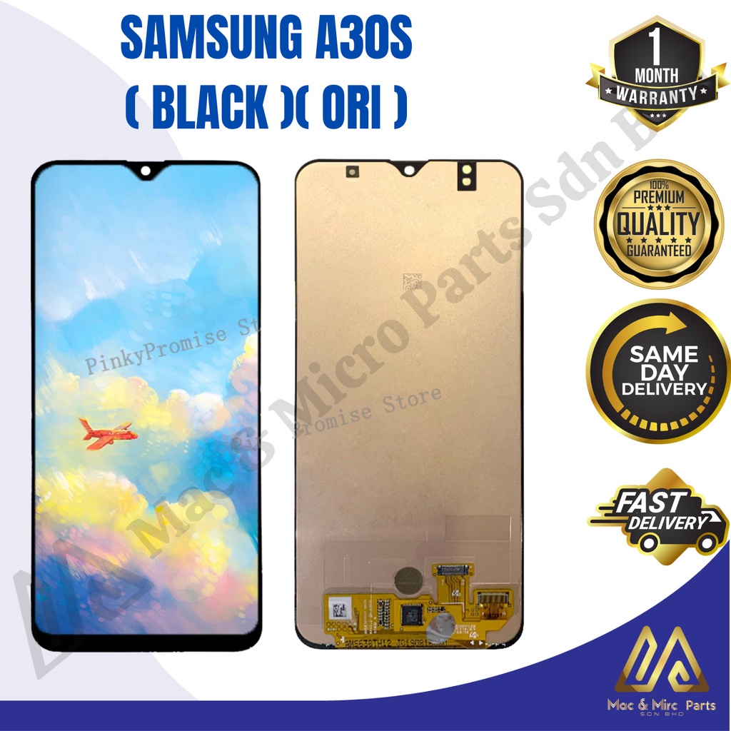 SAMSUNG A30S ORIGINAL FULLSET LCD TOUCH DIGITIZER REPLACMENT PARTS ...