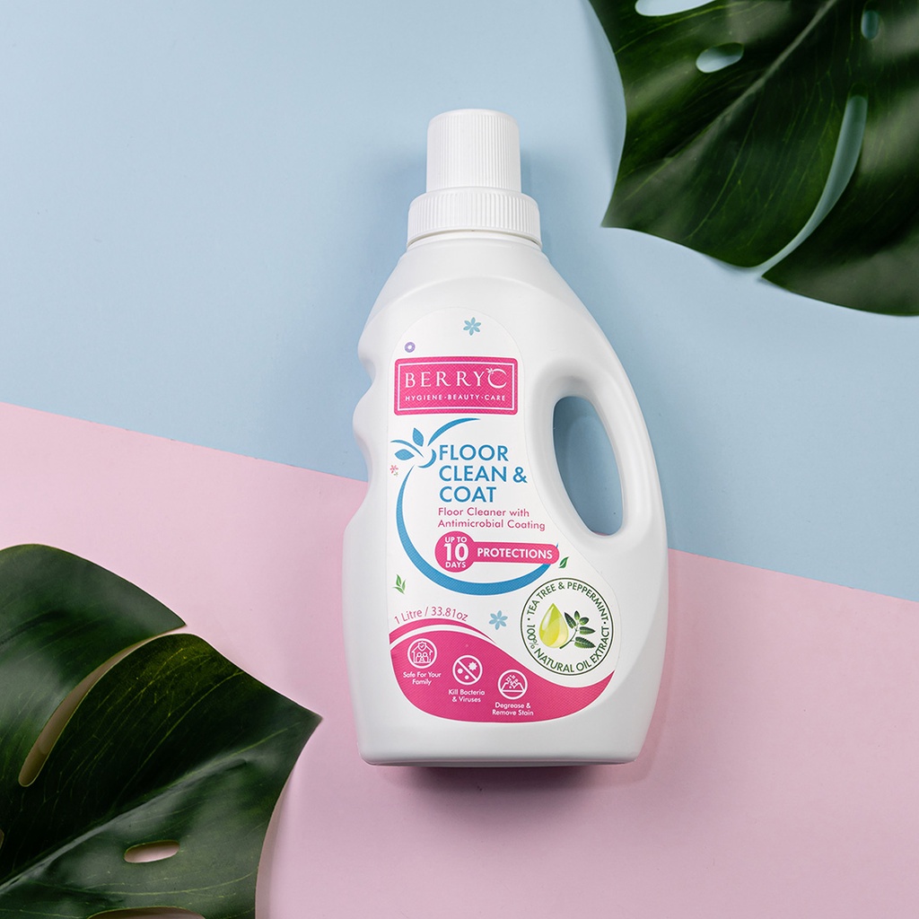BERRY C FLOOR CLEAN & COAT 1Litre | Shopee Malaysia